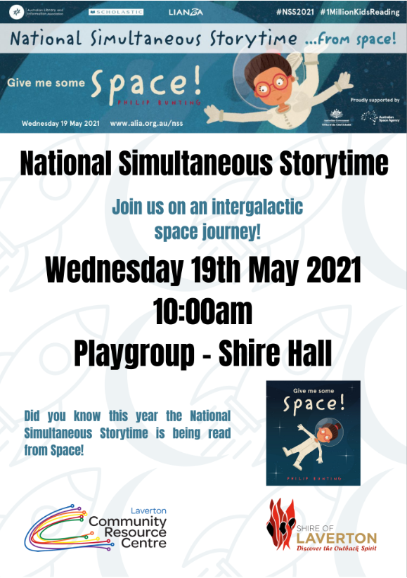 National Simultaneous Storytime » Shire of Laverton